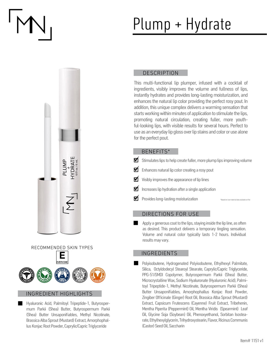 Lip Plump + Hydrate | Mint & Needle